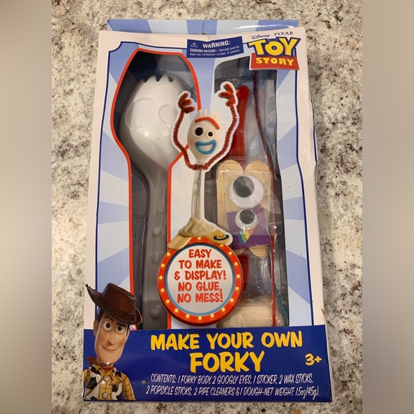 Disney | Toys | Disney Pixar Toy Story 4 Make Your Own Forky Kit Diy ...